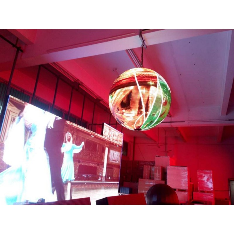 3D Spherical LED Display Screen Ball | LED Sphere Display | 3D LED Ball